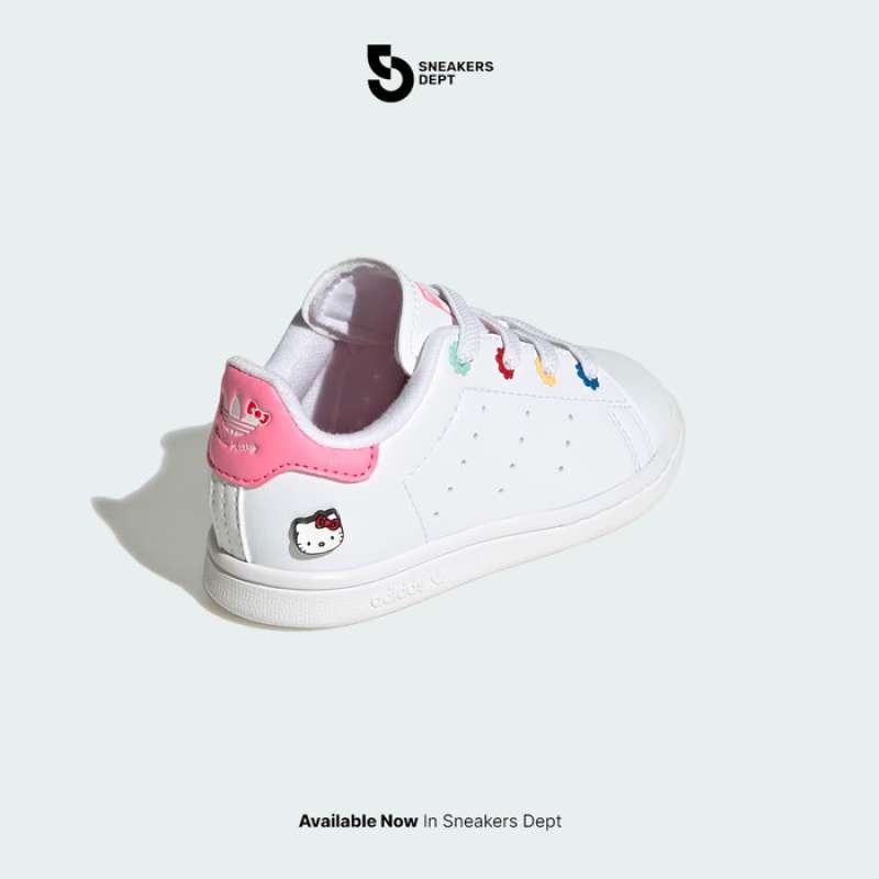 Promo Sepatu Sneakers Anak ADIDAS STAN SMITH X HELLO KITTY (TD) ID7232 ...