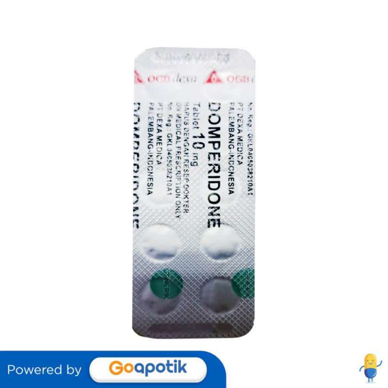 Jual DOMPERIDONE OGB DEXA MEDICA 10 MG STRIP 10 TABLET di Seller Apotek ...