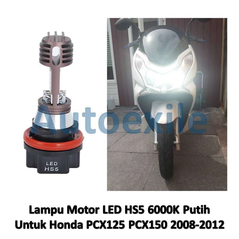 Promo Lampu HS5 LED White Putih 6000K Motor Honda PCX125 PCX150 PCX Diskon 27% di Seller Khalid ...
