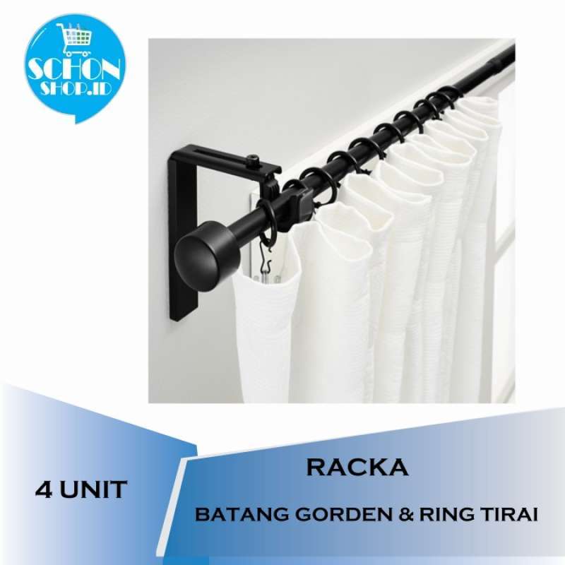Promo Terbaik Besi Gordeng Batang Gorden Tiang Rel Baja Ring Tirai ...