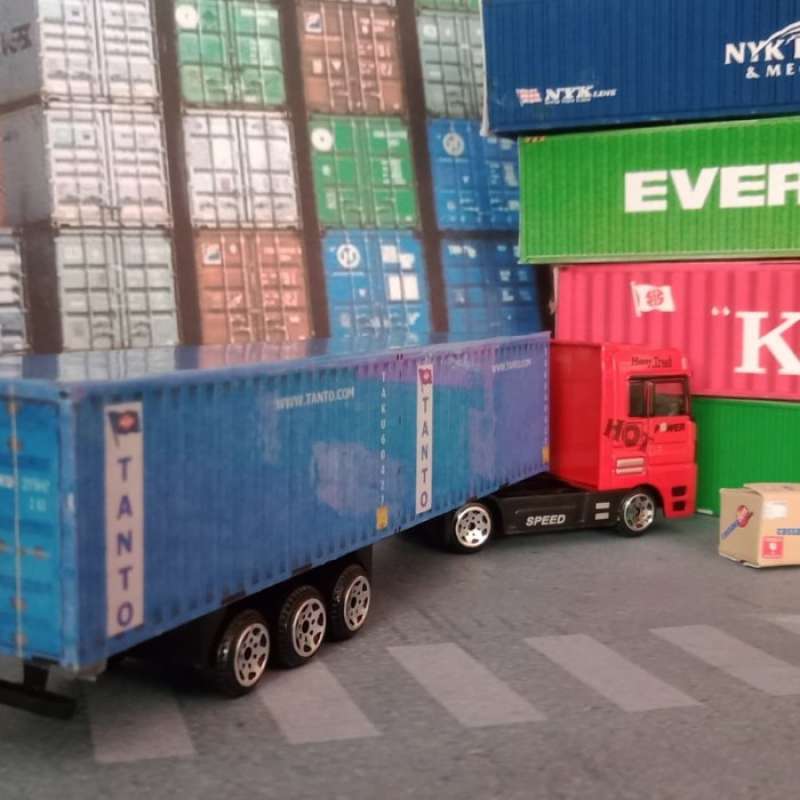 Promo DIECAST TRUCK CONTAINER TANTO - TRUK KONTAINER - LUTOFIA Diskon ...