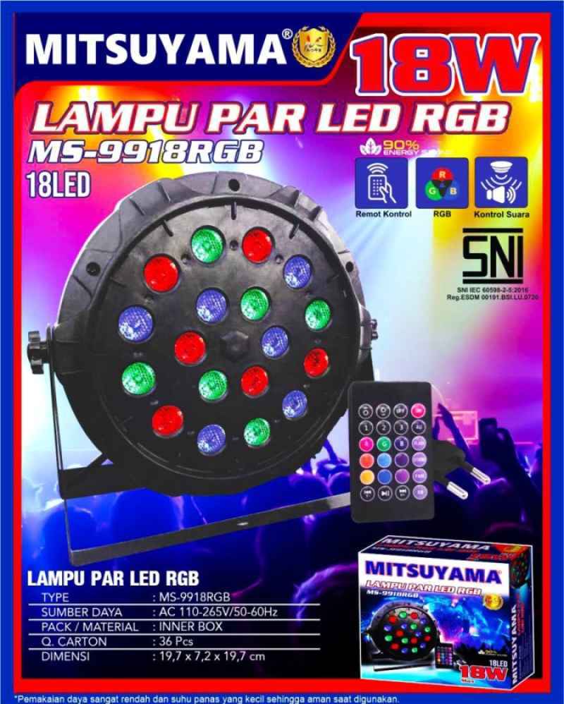 Promo LAMPU SOROT PANGGUNG LED PAR STAGE LIGHT 36 RGB DISCO LED ...