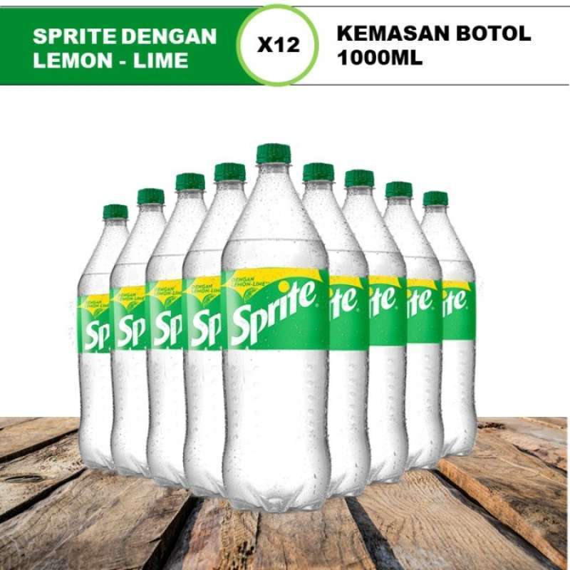 Jual SPRITE COCA COLA FANTA BOTOL 1 L PER DUS ISI 12 BOTOL - SPRITE di ...
