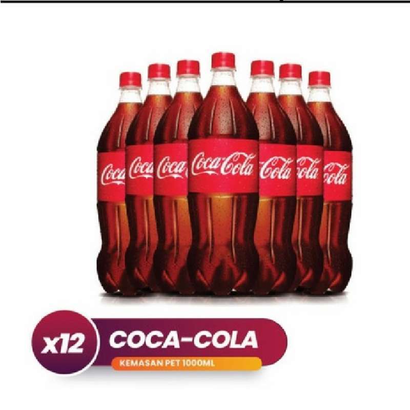 Jual SPRITE COCA COLA FANTA BOTOL 1 L PER DUS ISI 12 BOTOL - COCA COLA ...