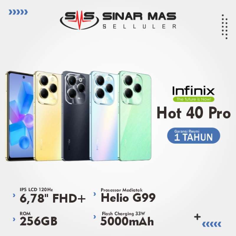 Jual Infinix Hot 40 Pro Smartphone Original Garansi Resmi Di Seller ...