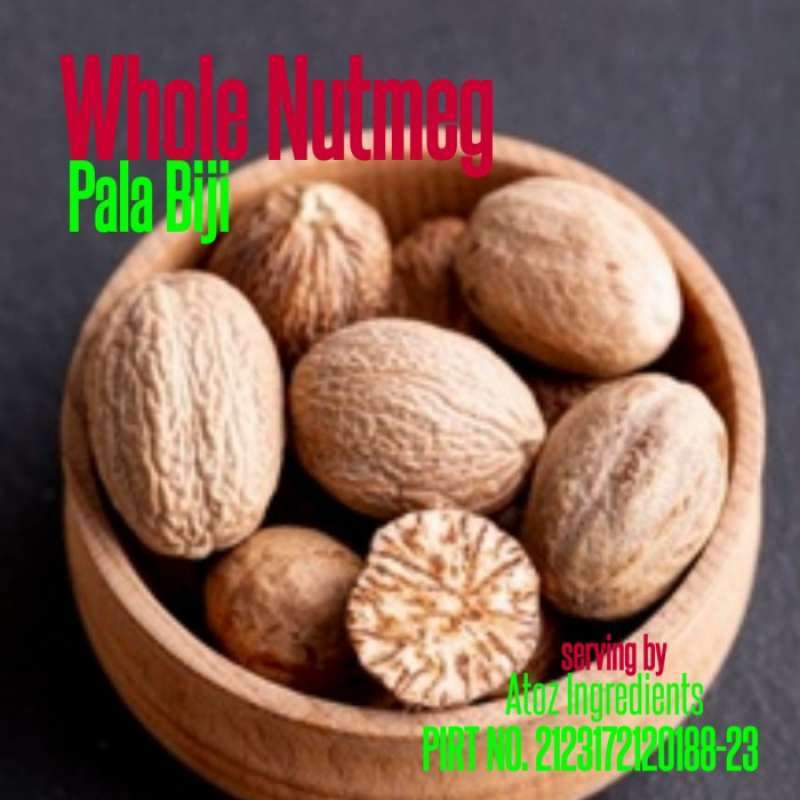 Promo Nutmeg Whole 1kg/ Biji Pala Utuh 1kg Diskon 33% di Seller VIRGO ...