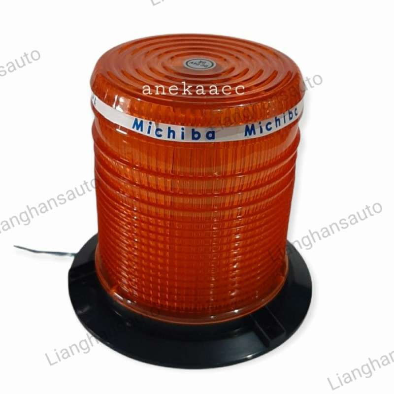 Promo LAMPU ROTARY EMERGENCY MICHIBA STROBO FLASH 12/24V - - Putih ...