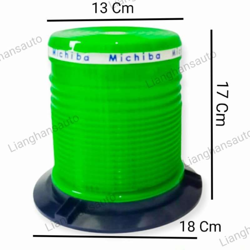Promo LAMPU ROTARY EMERGENCY MICHIBA STROBO FLASH 12/24V - - Putih ...