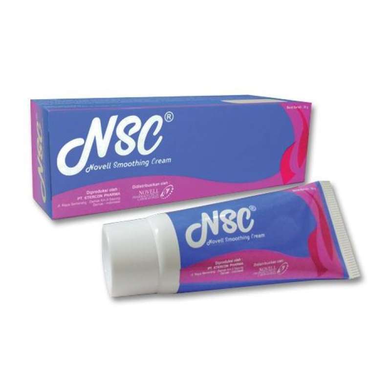 Jual NSC NOVELL SMOOTHING CREAM 30 G di Seller Apotek MOSE Official Store - Apotek MOSE Nusa ...