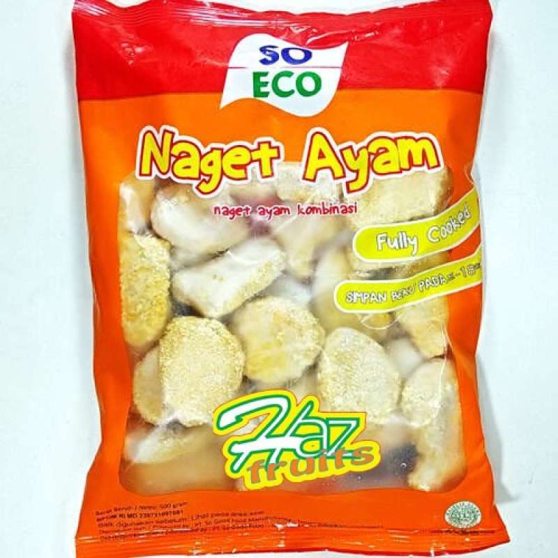 Jual So Eco Naget Ayam Beku | Frozen Chicken Nugget 1 Kg di Seller Haz ...