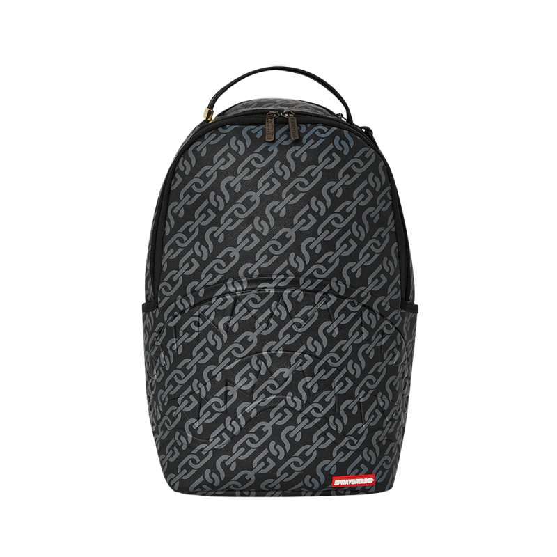 Promo Sprayground Chain Backpack Black Silver Diskon 30% di Seller ...