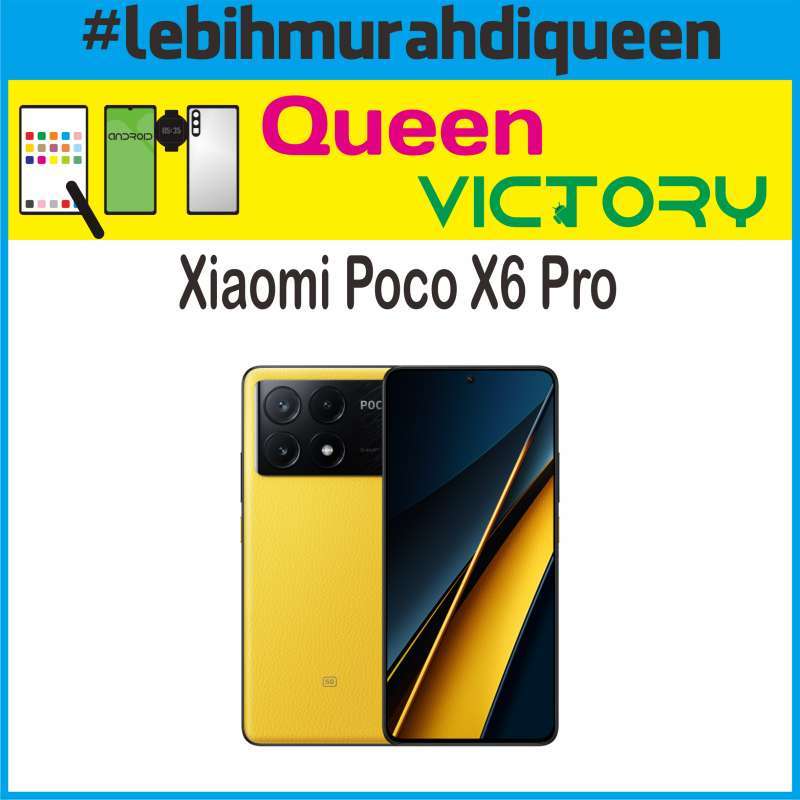 Jual Xiaomi Poco X6 Pro 5G 12/512 Garansi Resmi Indonesia - Gray di Seller Queen - Gudang - Kota ...