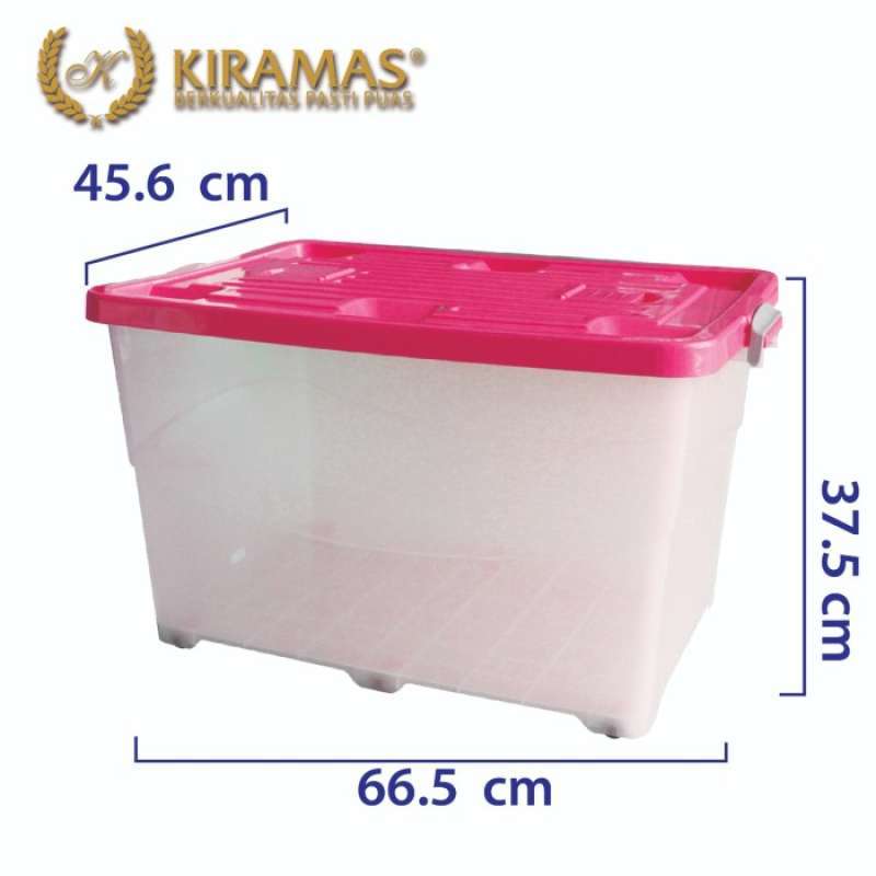 Promo Baru Kiramas Container Box 85 Liter B85 Ar (By Gojek / Grab ...