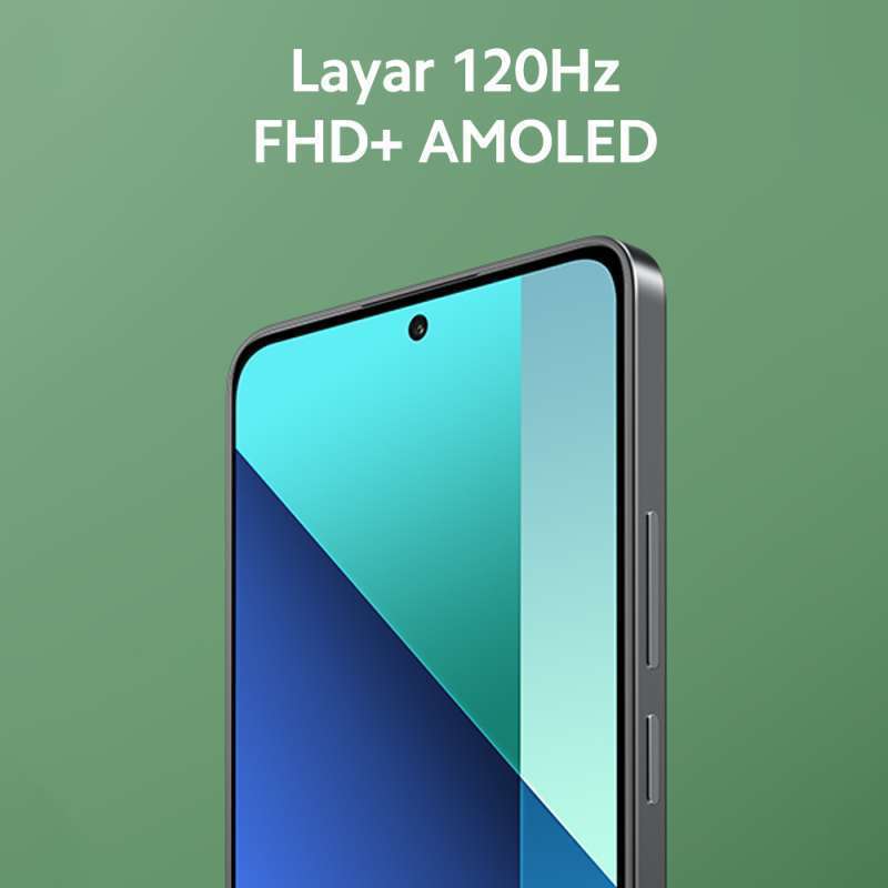 Jual Official Xiaomi Redmi Note 13 | Layar 120 Hz FHD+ AMOLED Tiga ...