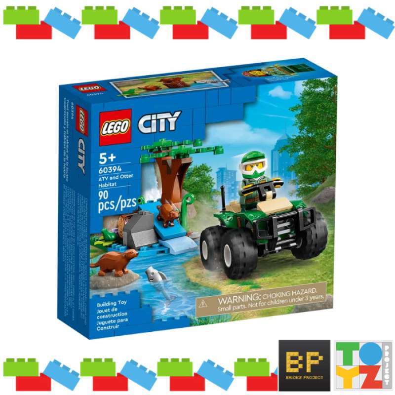 Jual Lego 60394 CITY - ATV and Otter Habitat - Original di Seller Toyz ...