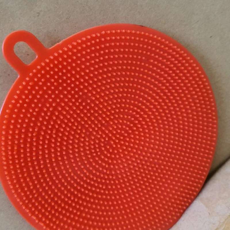 Jual Spons spon sponge Silikon Bundar Anti Kuman Bakteri Cuci Piring ...