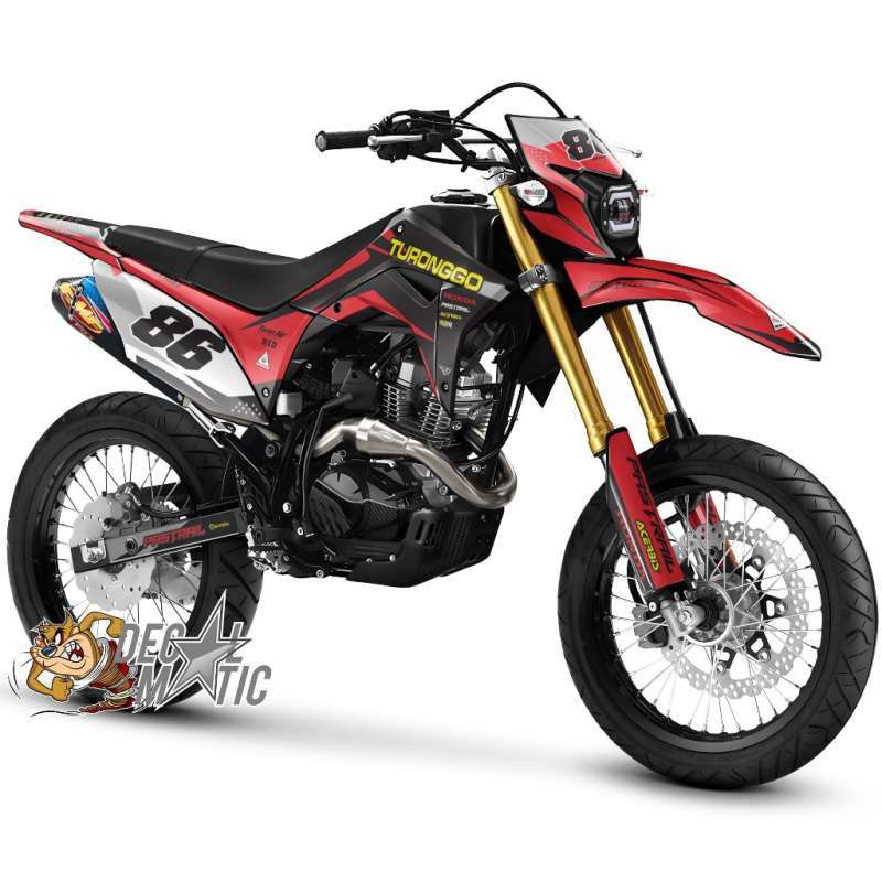 Jual Decal Motor CRF Full Body Stiker CRF150L Full body Striping Sticker CRF 150 L Full body ...