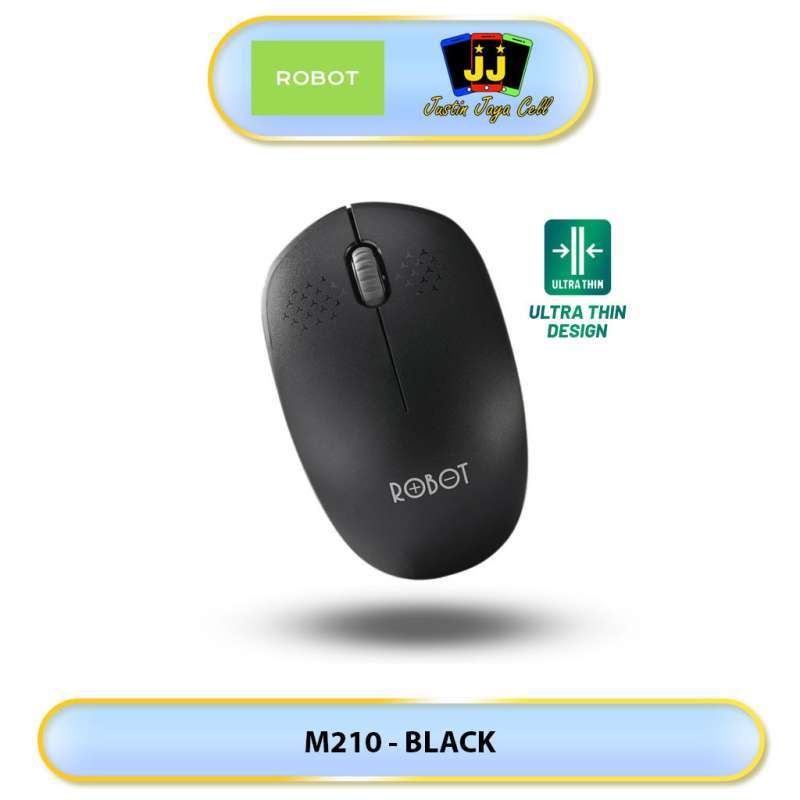 Jual Robot Mouse Tanpa Kabel / Wireless M210 2.4g Optical Usb Mouse ...