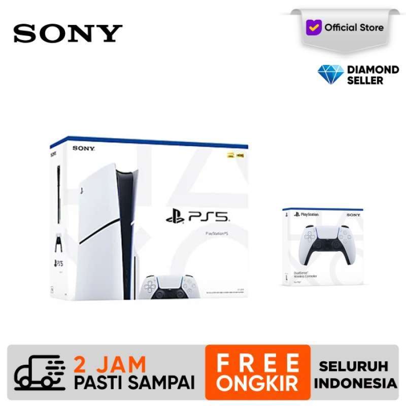 Jual Sony PS5 Slim Console Disc Edition Sony Playstation 5, Ukuran Bnd ...