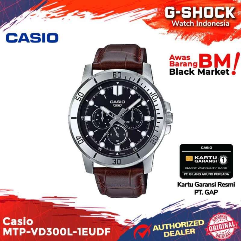 Promo Casio MTP-VD300L-1EUDF MTP-VD300L MTP-VD300 MTPVD300L MTP VD300L Diskon 35% di Seller G ...