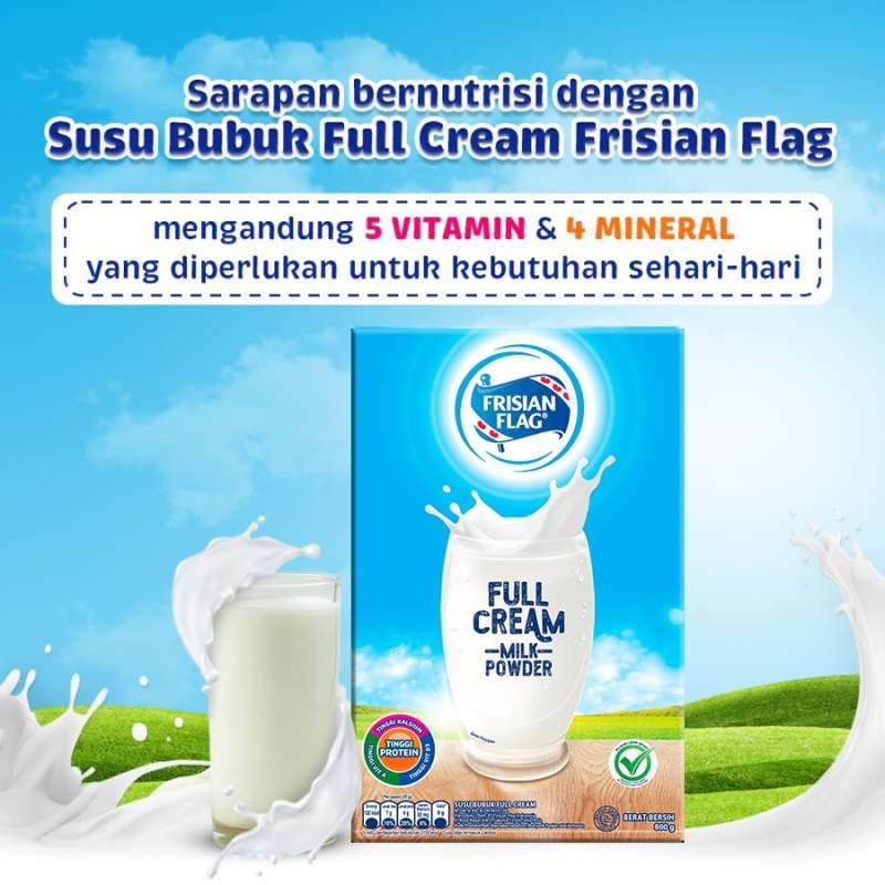 Jual Susu Bendera Frisian Flag Full Cream / Cokelat 800 GR di Seller ...