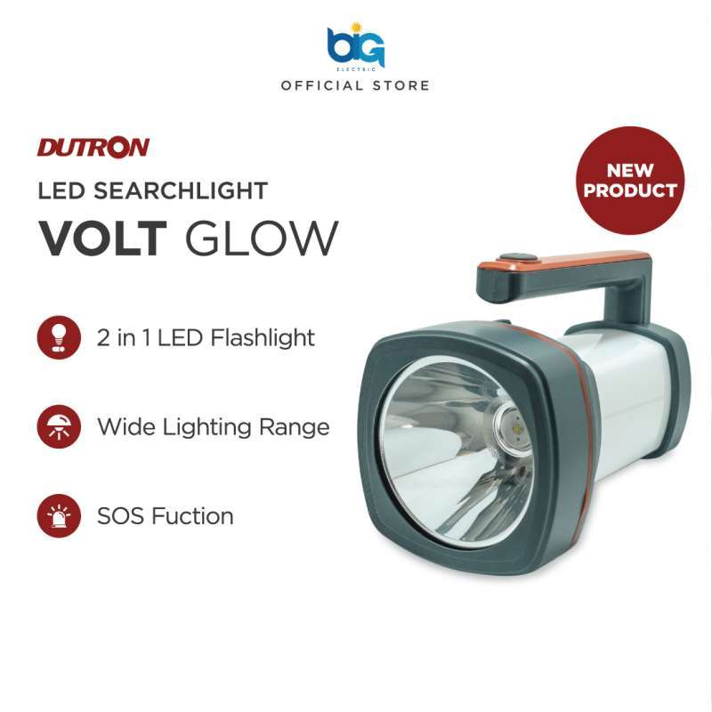 Promo DUTRON Volt Glow Senter LED Jumbo Dual Mode 25 Watt + 15 Watt ...