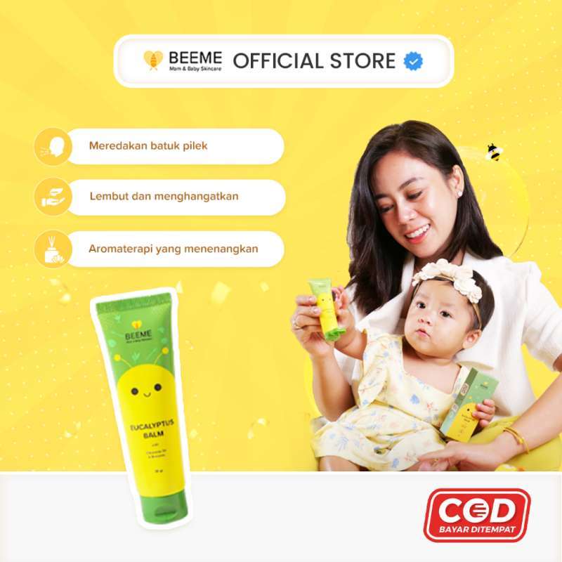 Jual Beeme Skincare Ibu & Anak 100% Natural Bpom - Natural Soap 3 In 1 ...