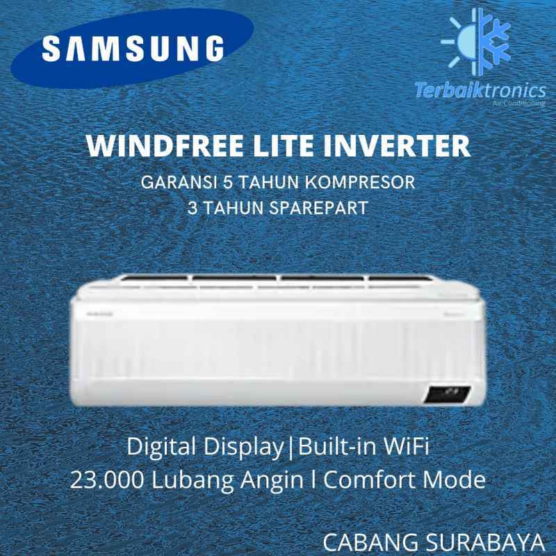 Jual Ac Samsung Windfree Lite Inverter 1.5 Pk R32 Ar13byfan / Ar 13 Byfan Di Seller ...