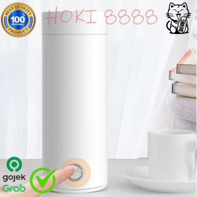 Promo THUMBLER BOTOL TERMOS LISTRIK ELEKTRIK PORTABLE 400ML PREMIUM HK88 Diskon 50% di Seller ...