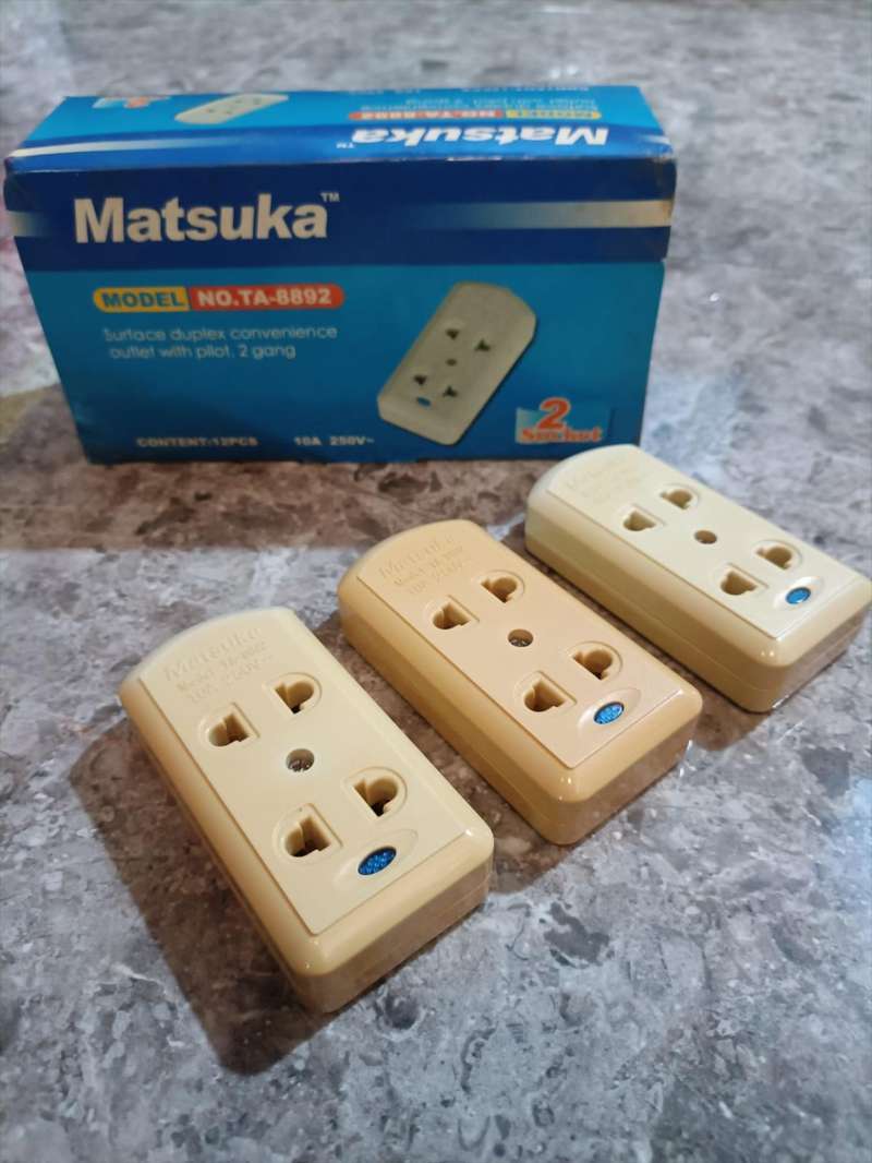 Jual Stop Kontak Matsuka Original Murah - Harga Diskon April 2024 ...