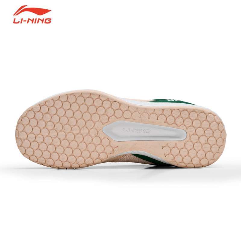 Jual Sepatu Badminton Lining Ultra Speed AYTT043 Novelle Peach / Green ...