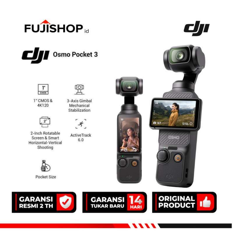Dji Osmo Pocket 3 - Harga Terbaru Maret 2024 | Blibli