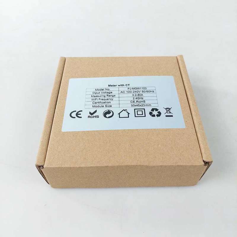 Jual Smart Energy Meter 80A WiFi with Current Transformer Clamp kWh PJ ...