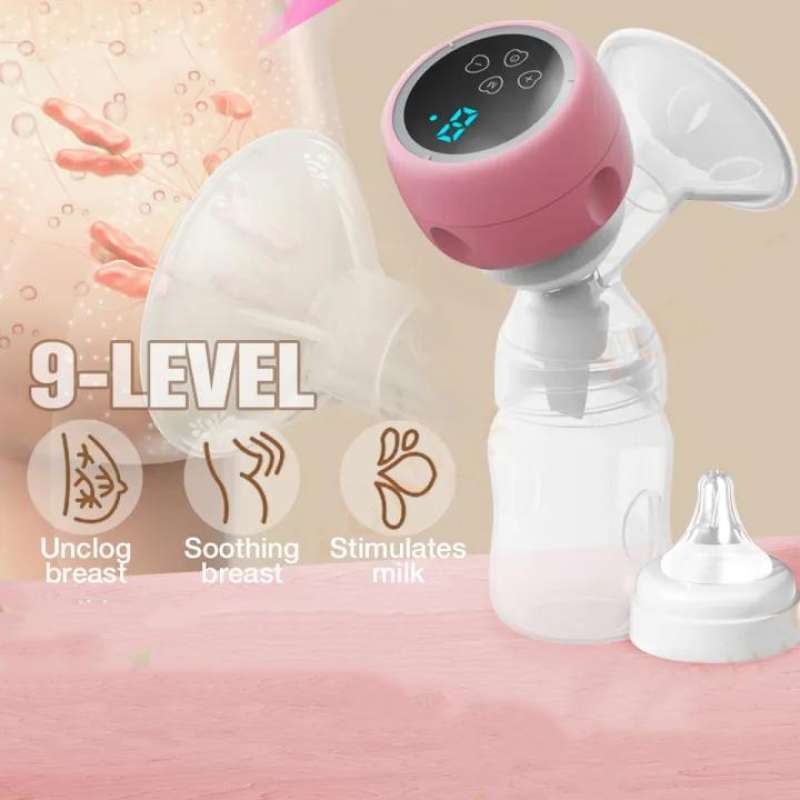 Jual Yunos Pompa ASI Elektrik Breast Pump Breastmilk Rechargeable JSL ...