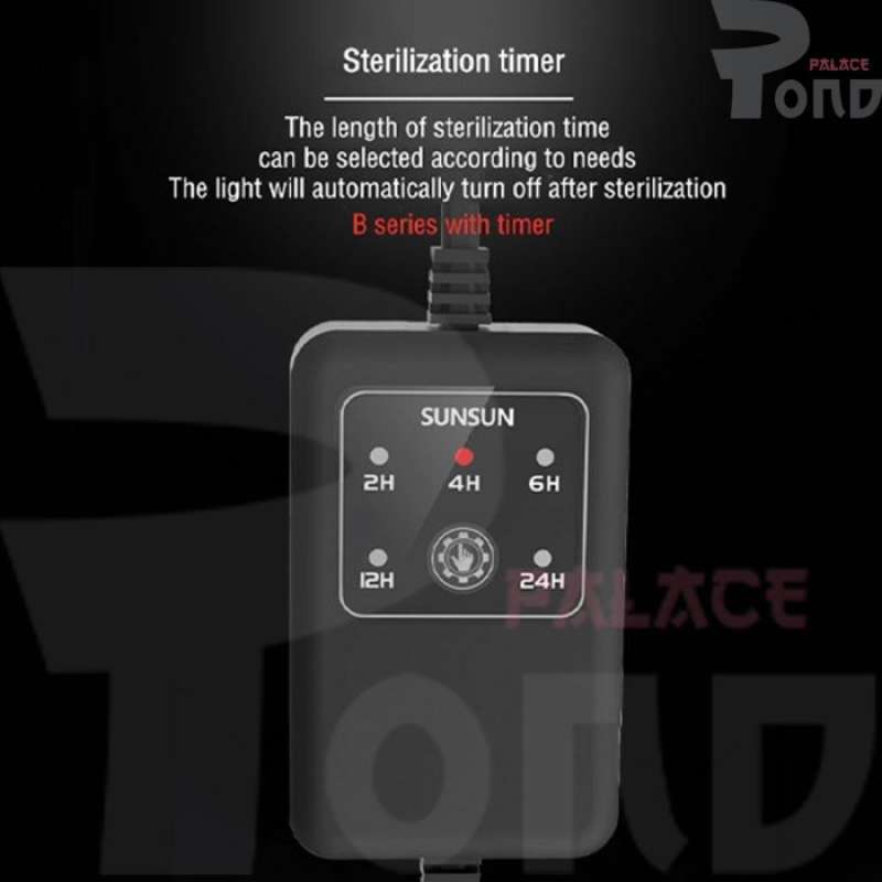 Jual Lampu UVC Sunsun 14 Watt Ultraviolet Timer Aquarium Kolam ...