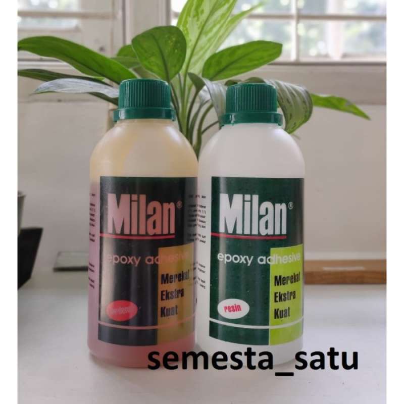 Promo Lem epoxy milan epoxy adhesive set resin dan hardener Diskon 28% ...
