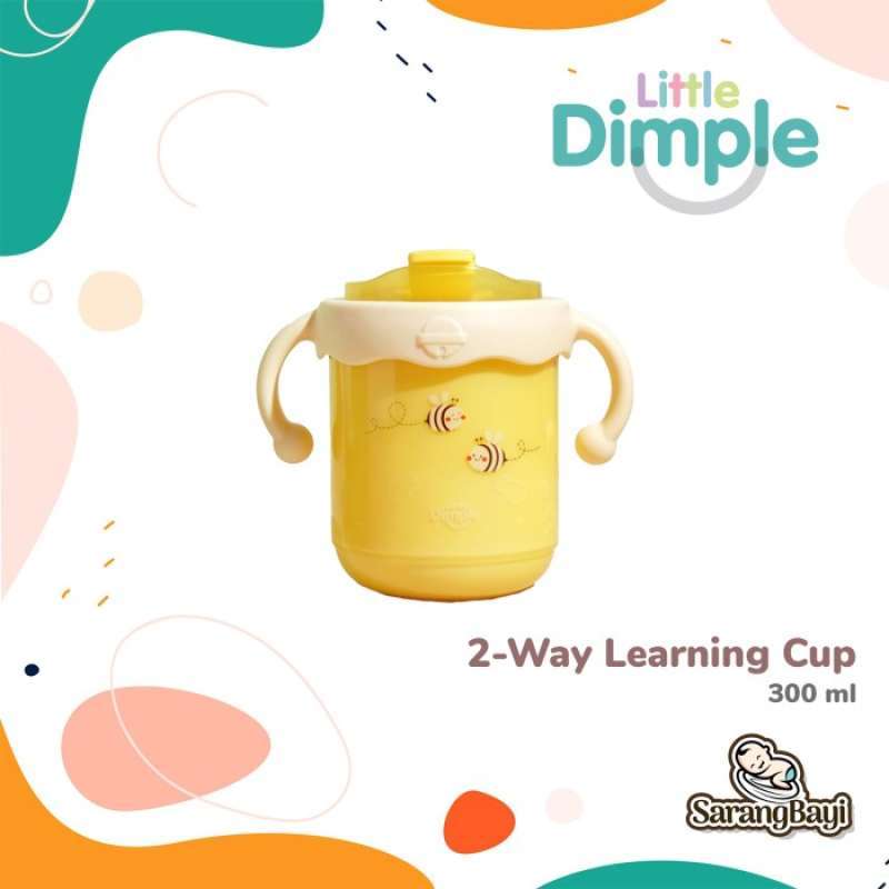 Promo Little Dimple 2 Way Learning Cup Gelas Minum Anak Diskon 26% di ...
