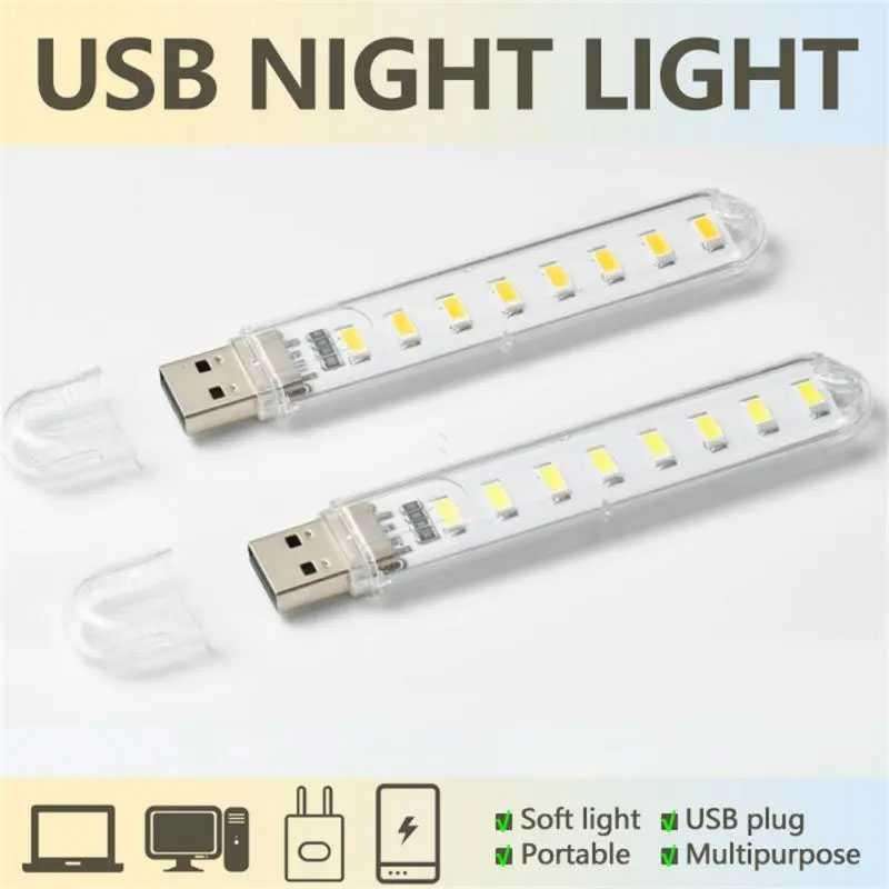 Promo ASMTLED Lampu Baca Mini 3 LED USB Portable SMD5730 0.6W 5V ASM5730 Lampu Belajar Portable ...