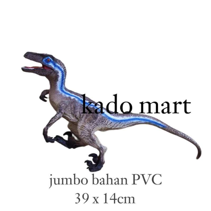 Promo VELOCIRAPTOR FIGURE DINOSAURUS JURASSIC RAPTOR BESAR JUMBO Diskon ...
