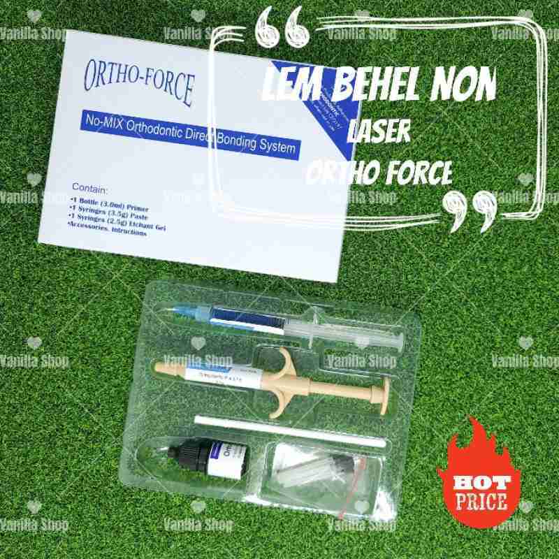 Promo Lem Behel Gigi Permanen Non Laser Ortho Force mini Diskon 23% di ...