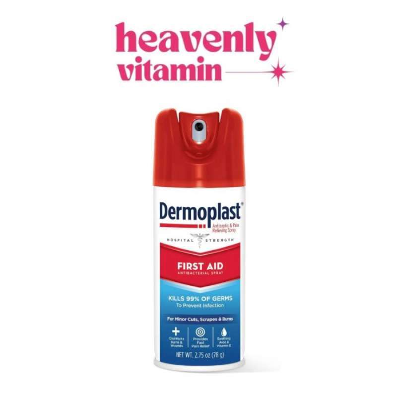 Promo Dermoplast First Aid Spray, Analgesic & Antiseptic Spray - ORI ...