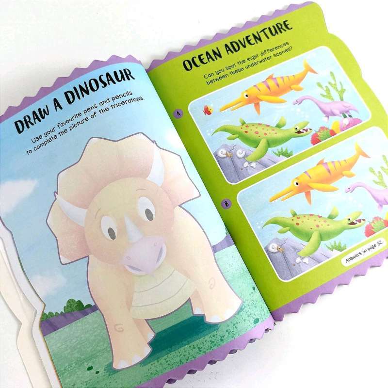 Jual Igloo Books Dinosaur Sticker Fun Activity Book di Seller ...