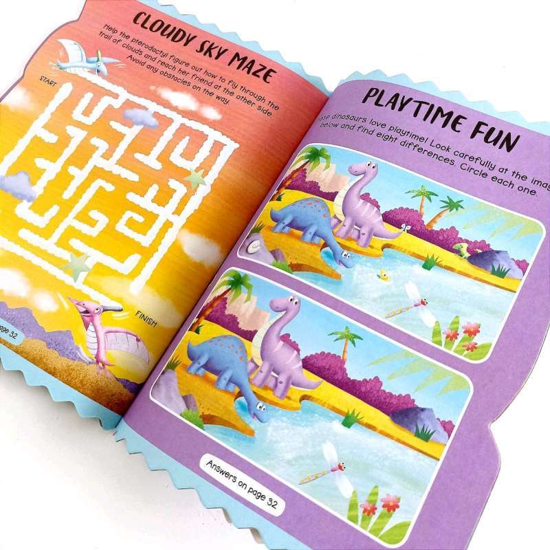 Jual Igloo Books Dinosaur Sticker Fun Activity Book di Seller ...
