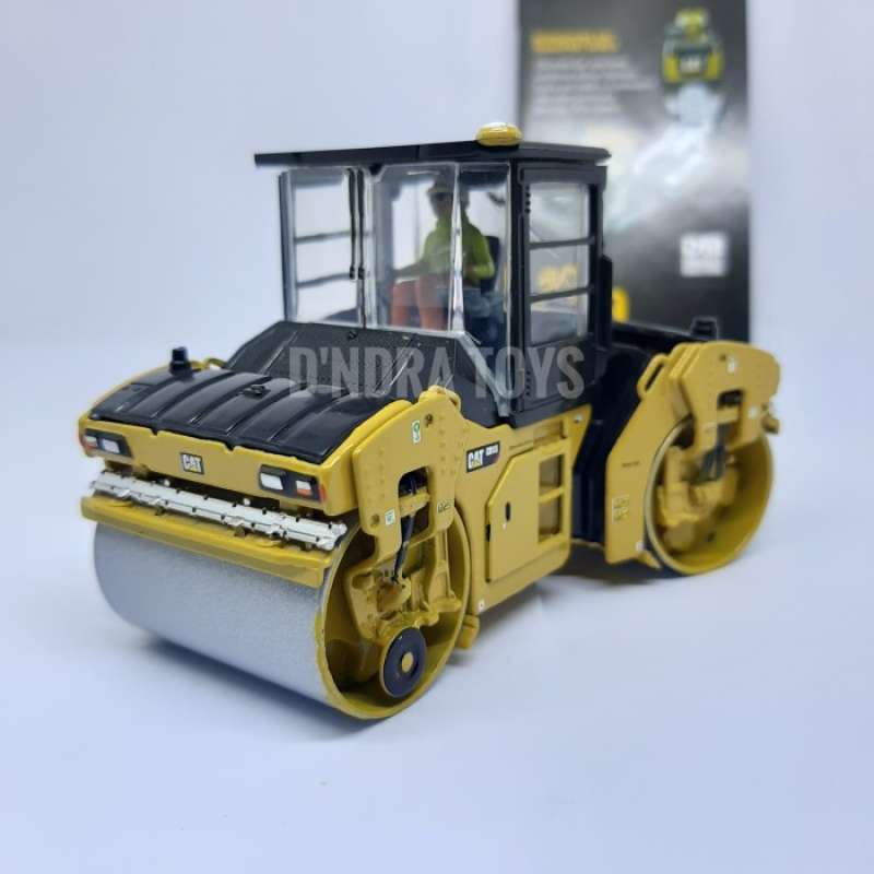 Promo Diecast Miniatur Alat Berat Cat Cb13 Tandem Vibratory Roller-Cab ...