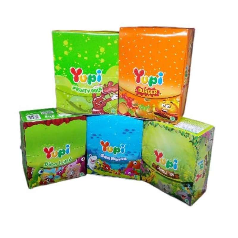Jual Yupi Eceran 500 Dinoland dan Lain Lain - Pak Isi 24 Pcs di Seller ...