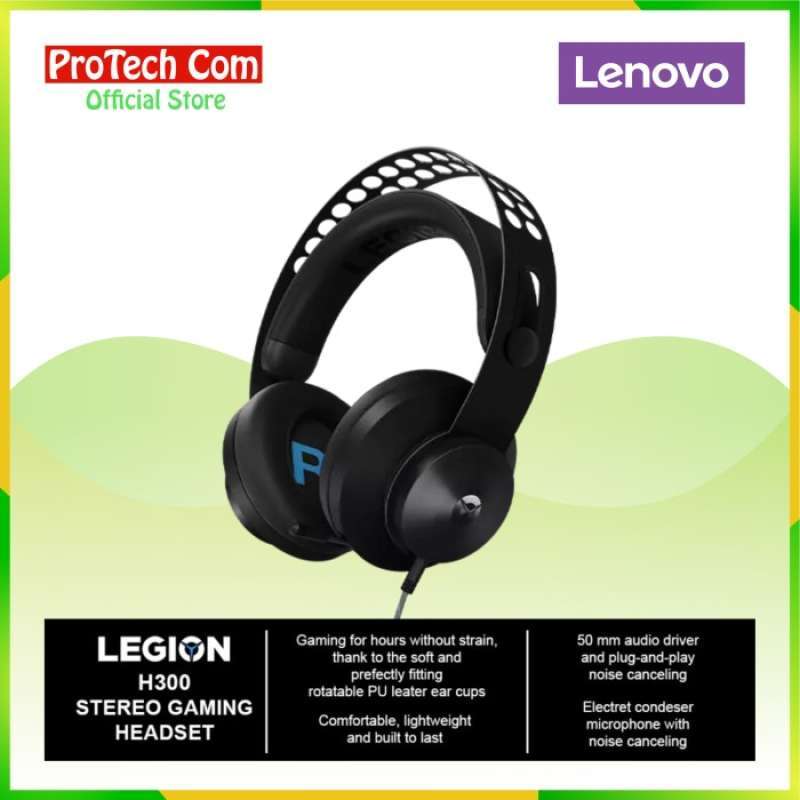 Promo LENOVO LEGION H300 STEREO GAMING HEADSET ORIGINAL RESMI Diskon 9% di Seller SAFKA STORE ...