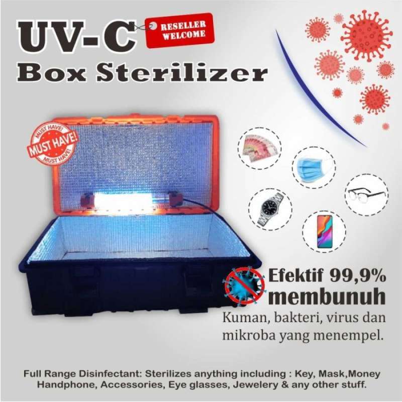 Promo Alat steril uang / Alat sterilisasi UV / Box steril Diskon 26% di Seller nawangshop ...