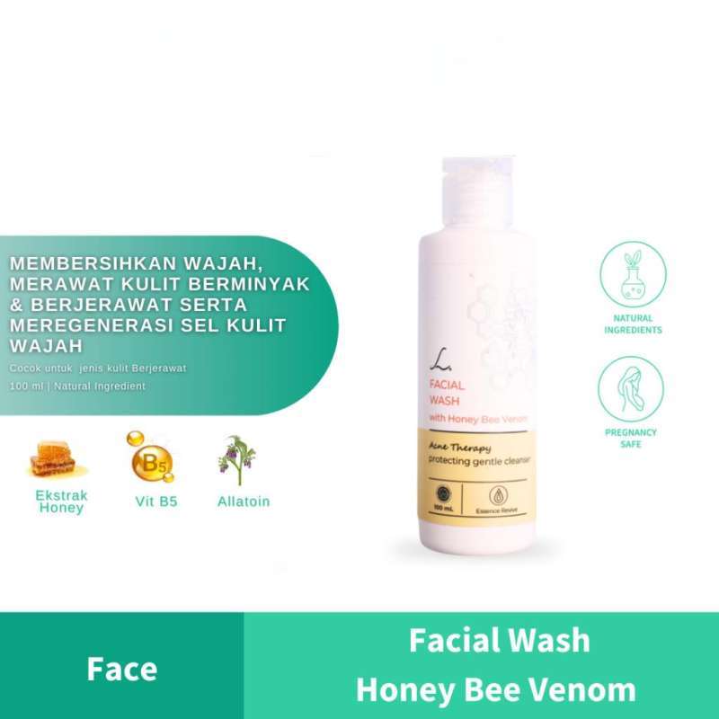 Jual Larissa - Facial Wash Honey Bee Venom Acne di Seller Larissa ...