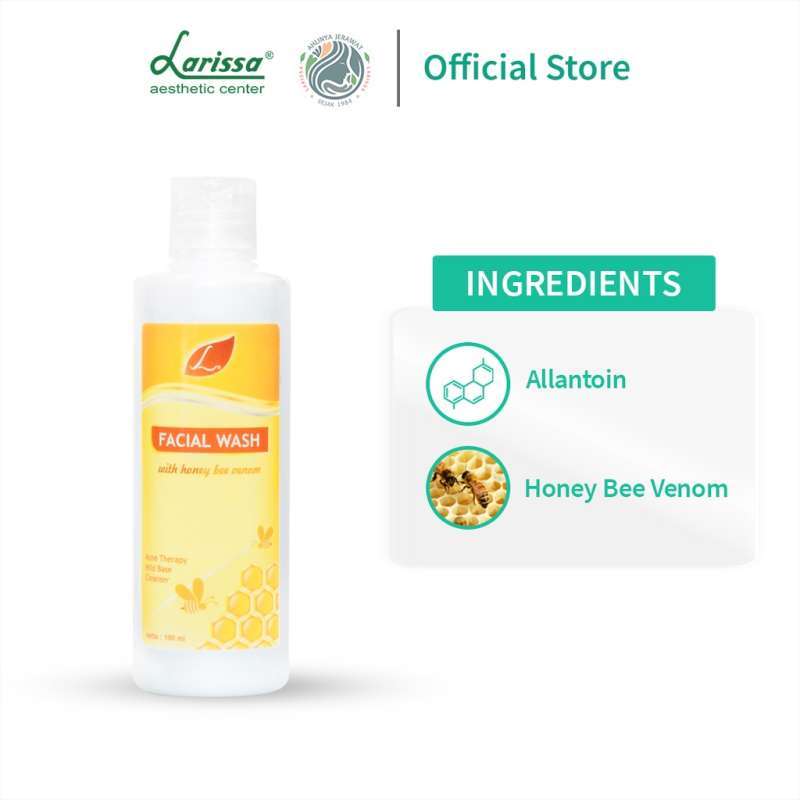 Jual Larissa - Facial Wash Honey Bee Venom Acne di Seller Larissa ...