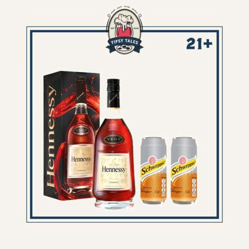 Jual Hennesy Vsop Cognac 700ml + Free 2 Ginger Ale Can Di Seller Tipsy Tales Bandung - Kebon ...